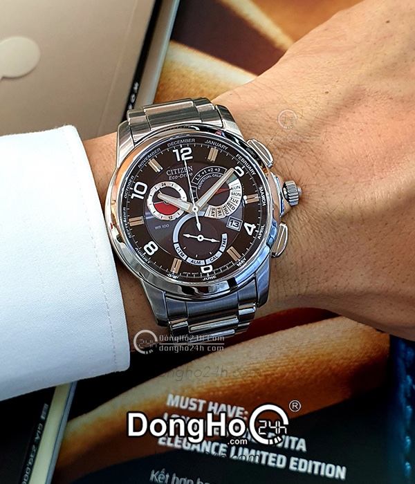 Citizen Perpetual BL8050-56E - Nam - Kính Sapphire - Eco-Drive (Năng Lượng Anh Sáng) Chính Hãng