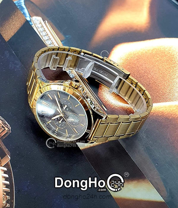 Casio MTP-V300G-1AUDF - Nam - Quartz (Pin) Dây Kim Loại - Chính Hãng