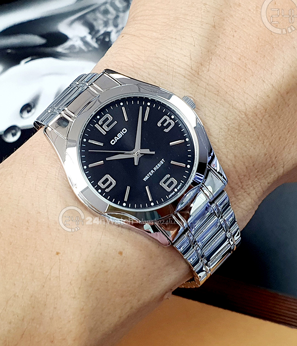 Đồng hồ Casio MTP-1275D-1A2 - Nam - Quartz (Pin) Dây Kim Loại - Chính Hãng