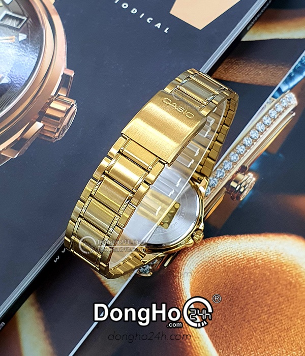 Casio MTP-V300G-1AUDF - Nam - Quartz (Pin) Dây Kim Loại - Chính Hãng